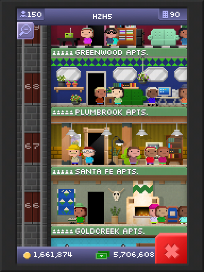 Tiny Tower Anmeldelse - Gamereactor