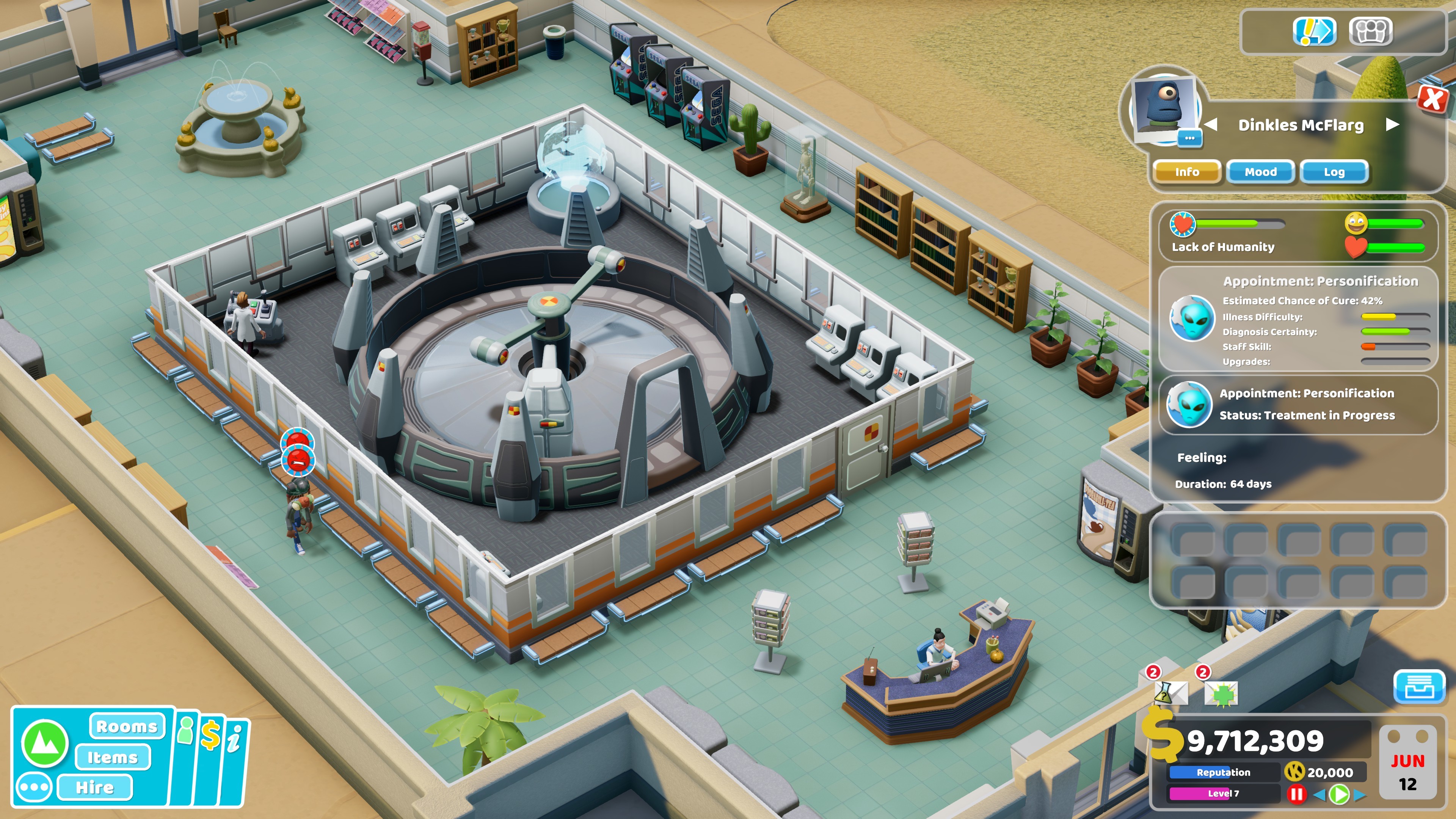 Two Point Hospital Anmeldelse - Gamereactor