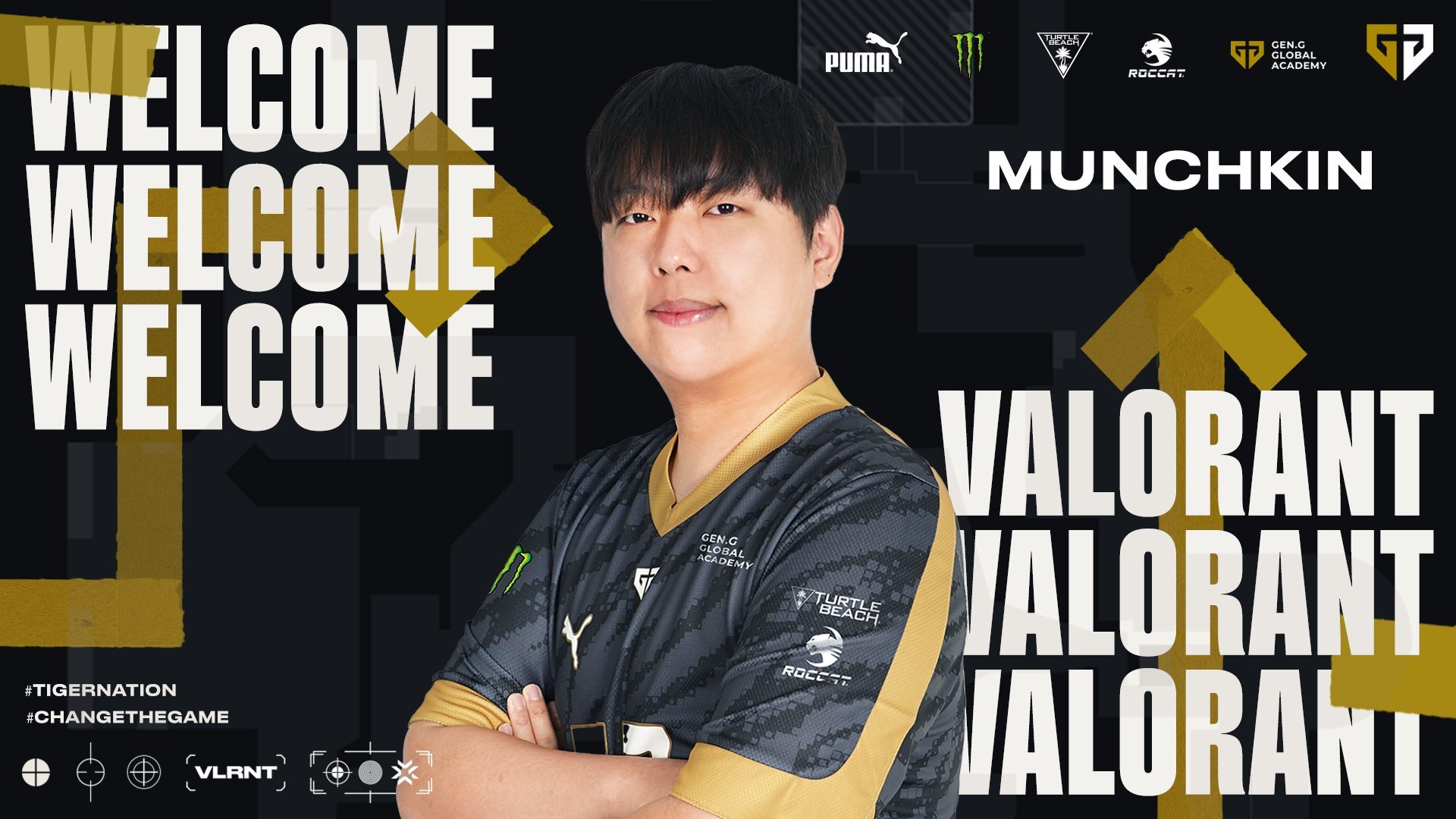 Gen.G Esports skriver kontrakt med Munchkin til sit Valorant hold