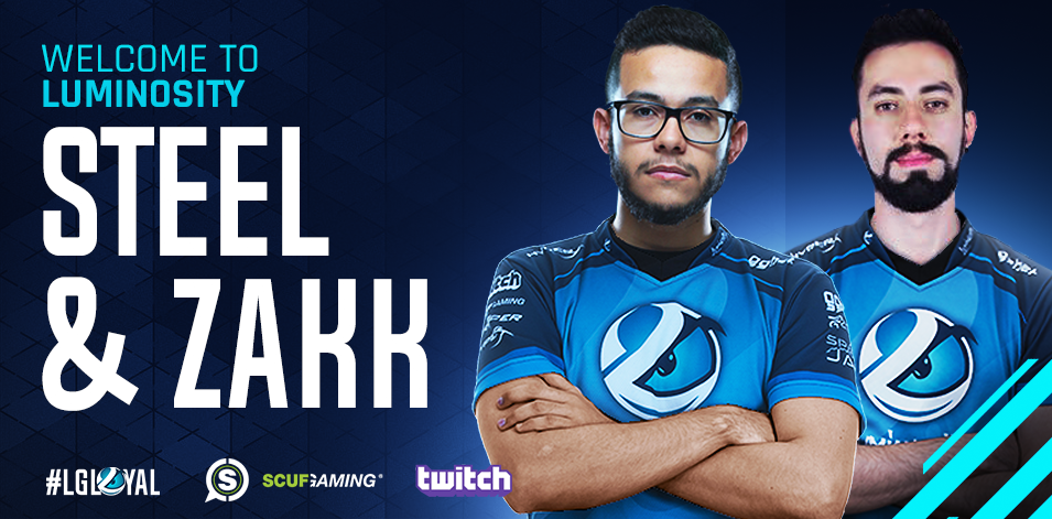 Luminosity Gaming underskriver kontrakt med Steel og Zakk - Counter ...