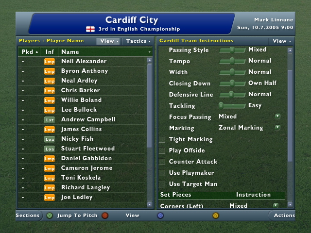 Football Manager 2006 Anmeldelse - Gamereactor