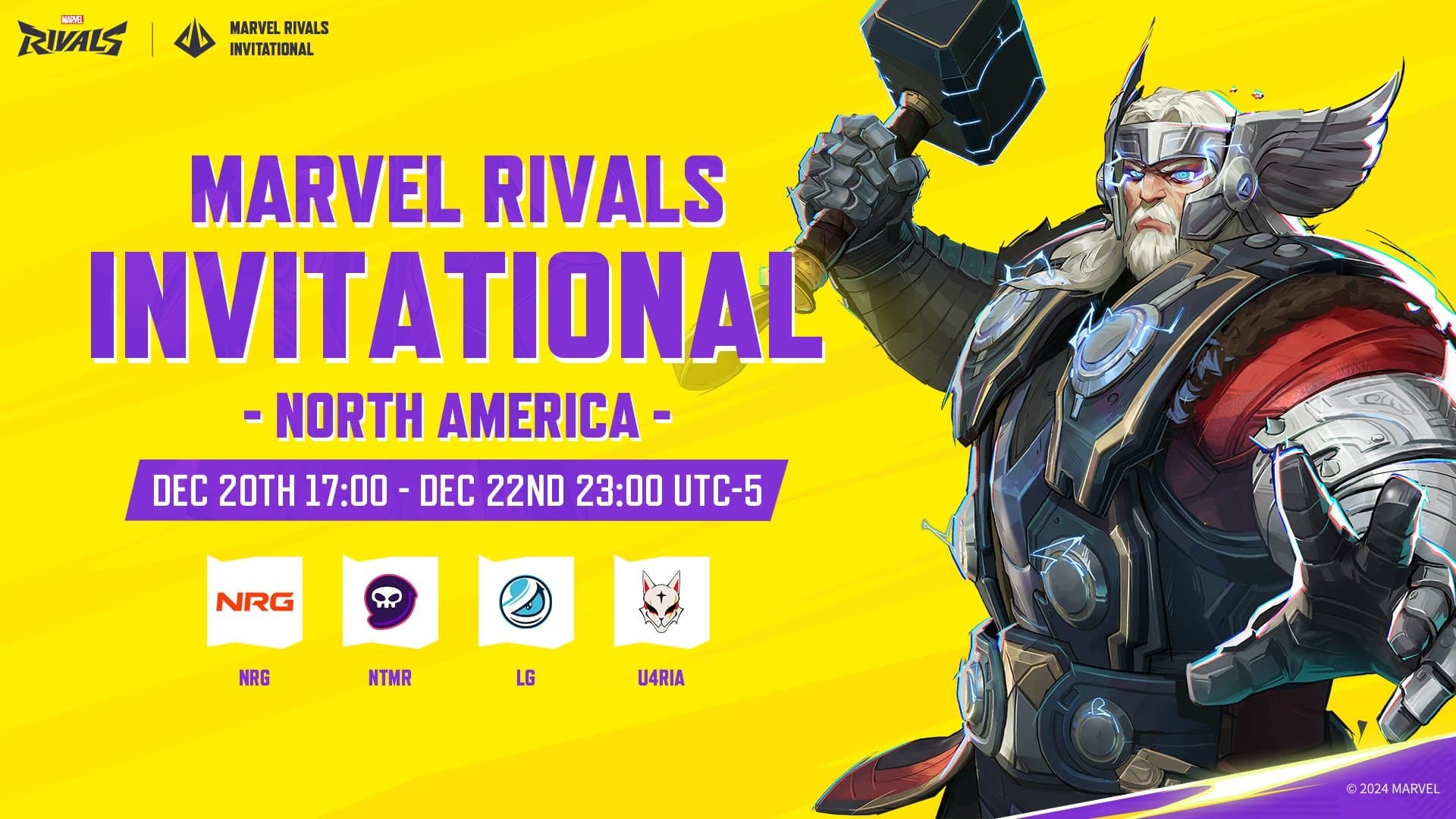 Vi får vores første smagsprøve på Marvel Rivals eSport i weekenden