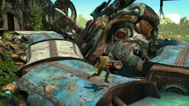 Enslaved og robotkirkegården - Enslaved: Odyssey to the West - Gamereactor