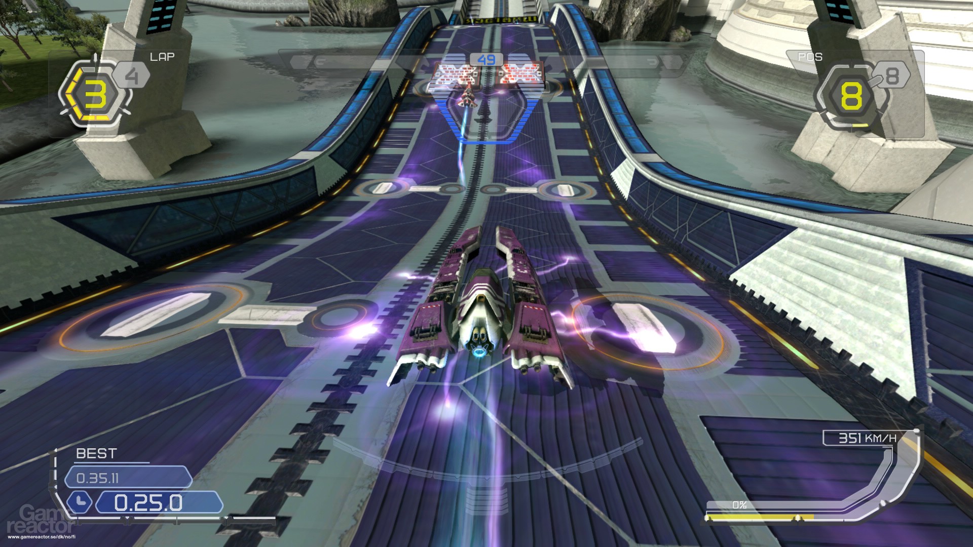 Flotte Wipeout-billeder - Wipeout HD - Gamereactor
