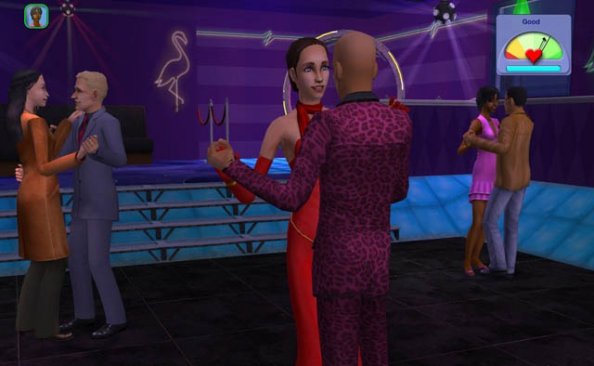Nat screenshots fra The Sims 2: Nightlife