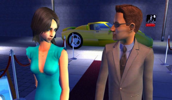 Nat screenshots fra The Sims 2: Nightlife