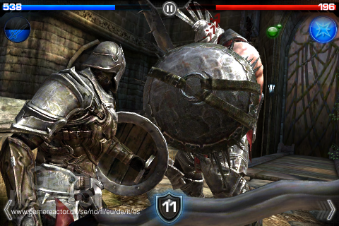 Infinity Blade til Kinect