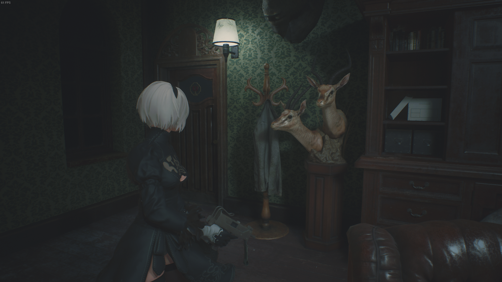 Resident Evil 2 mod lader dig spille som 2B fra Nier: Automata