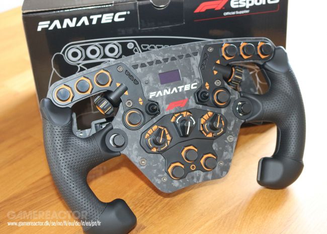Vi pakker Fanatecs lækre nye F1-rat ud - - Gamereactor