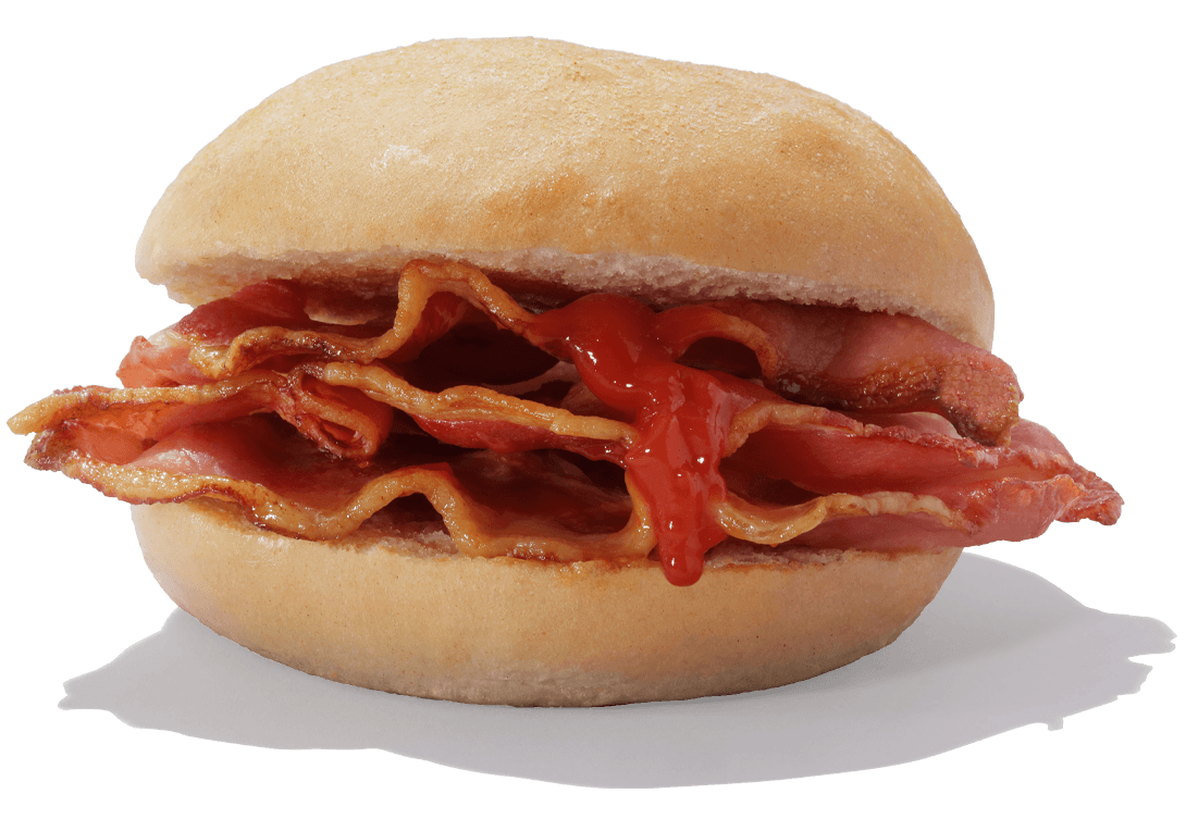 Mand skaber den største baconsandwich hos Greggs - - Gamereactor