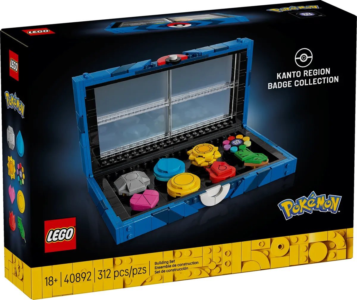 Lækket materialer teaser Gym Badge Collection og Pokémon Center Lego ...