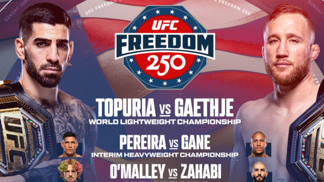 UFC Freedom 250: Tid i Europa og hvordan man ser Det Hvide Hus ...