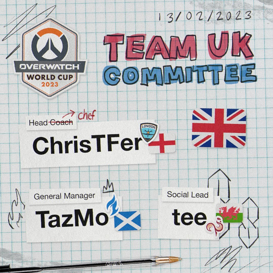 Team UK Overwatch World Cup cheftræner og general manager er blevet ...