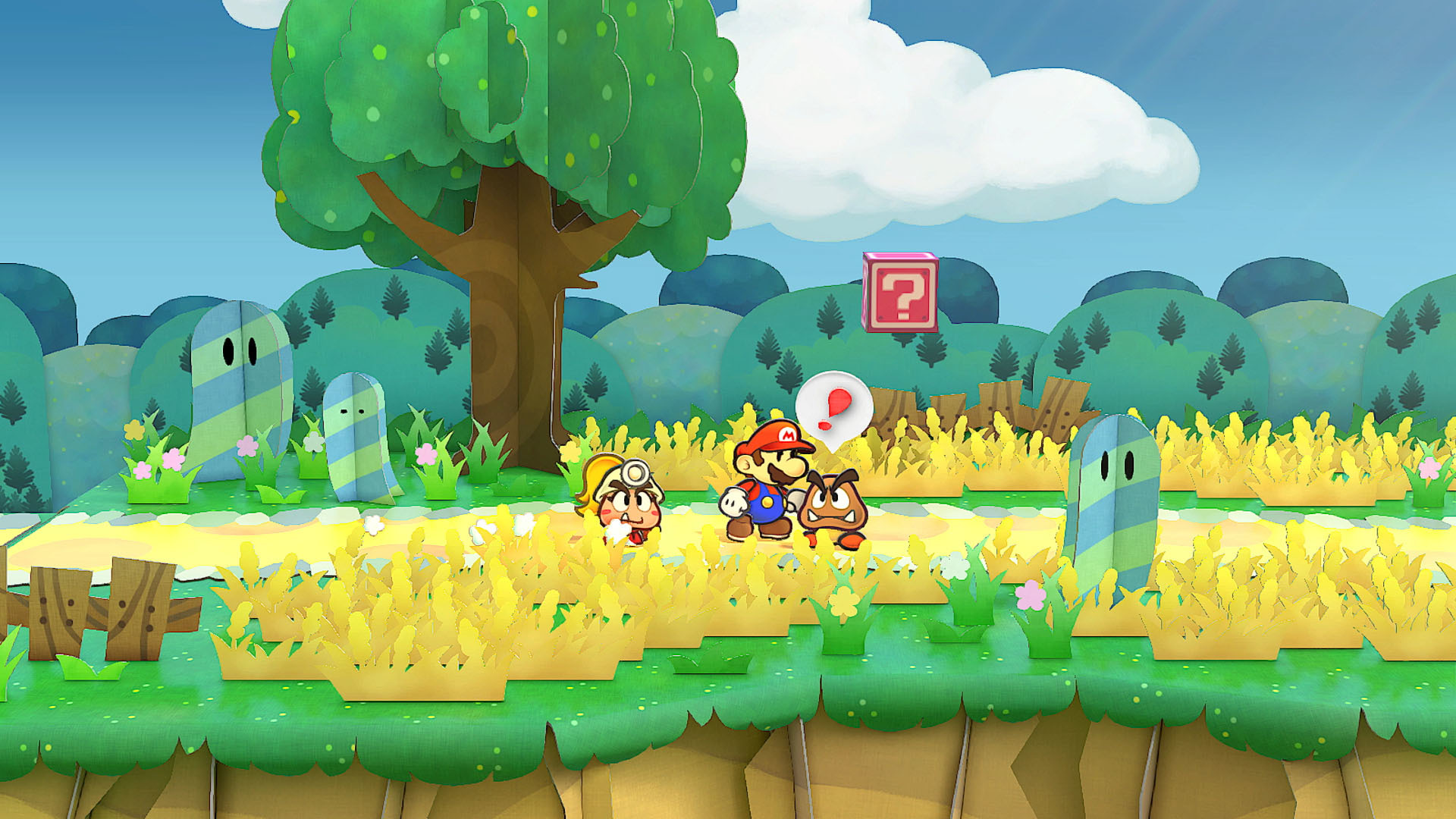 Her er den genskabte intro til Paper Mario: The Thousand Year Door ...