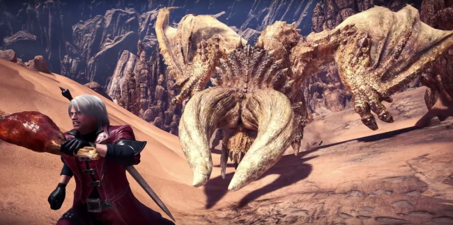 Dante lander i Monster Hunter-universet - Monster Hunter: World ...