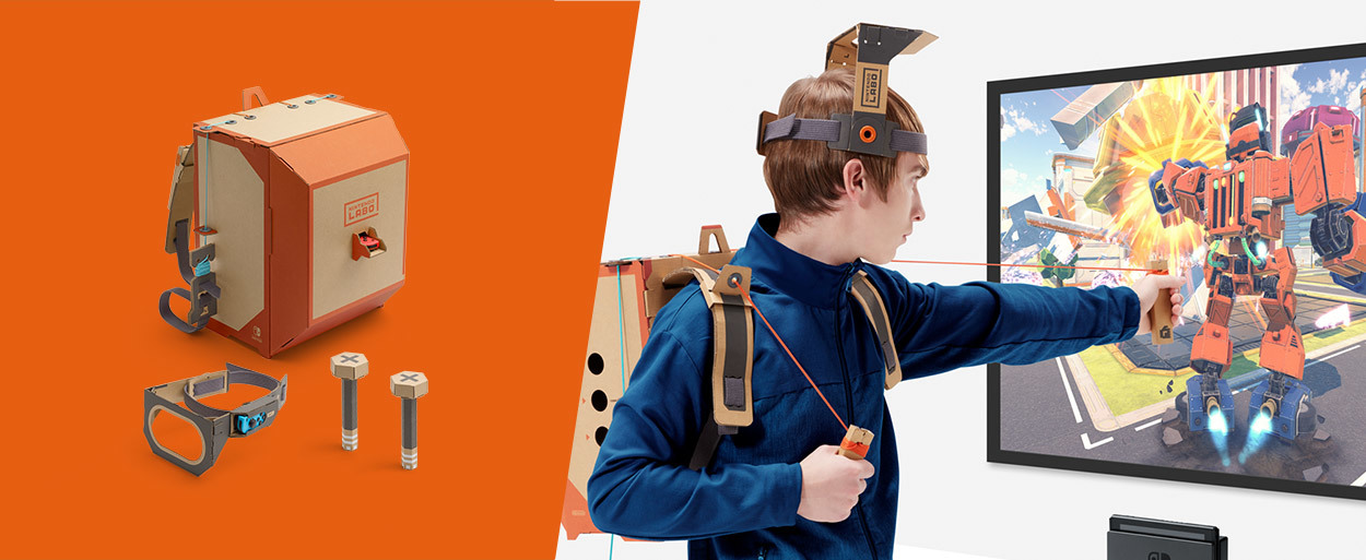 Nintendo: Labo er ikke et modsvar på VR - Nintendo Labo: Robot Kit ...