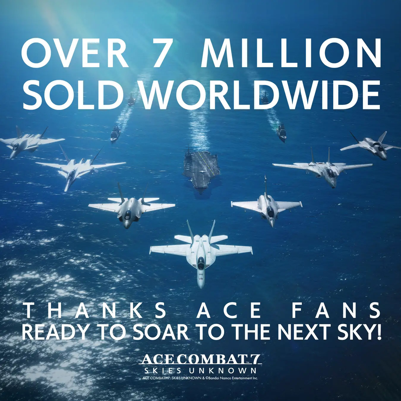 3x7: Ace Combat 7 sælger 7 millioner eksemplarer på 7 år - Ace Combat 7 ...