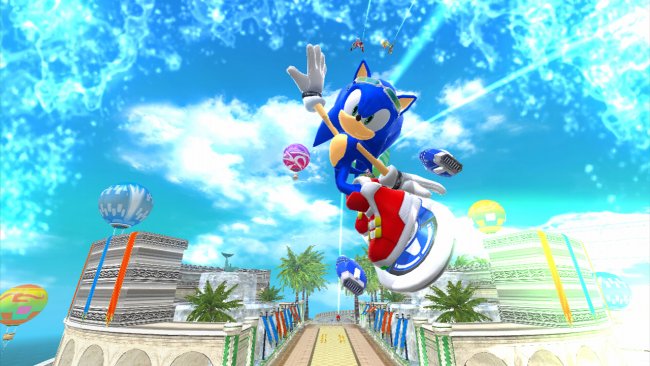 Sonic Free Riders Anmeldelse - Gamereactor