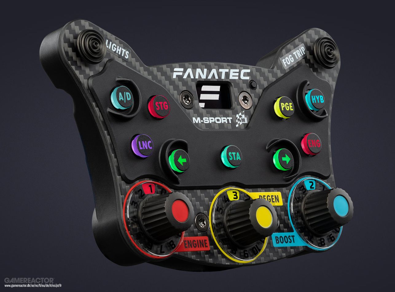 Fanatec Podium Button Module Rally + Clubsport Wheel Sparco - Podium ...