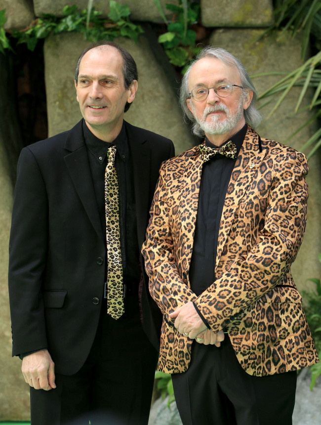 Aardman s medstiftere Peter Lord og David Sproxton bliver slået til ...