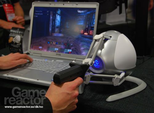 Novint Falcon haptic controller - - Gamereactor