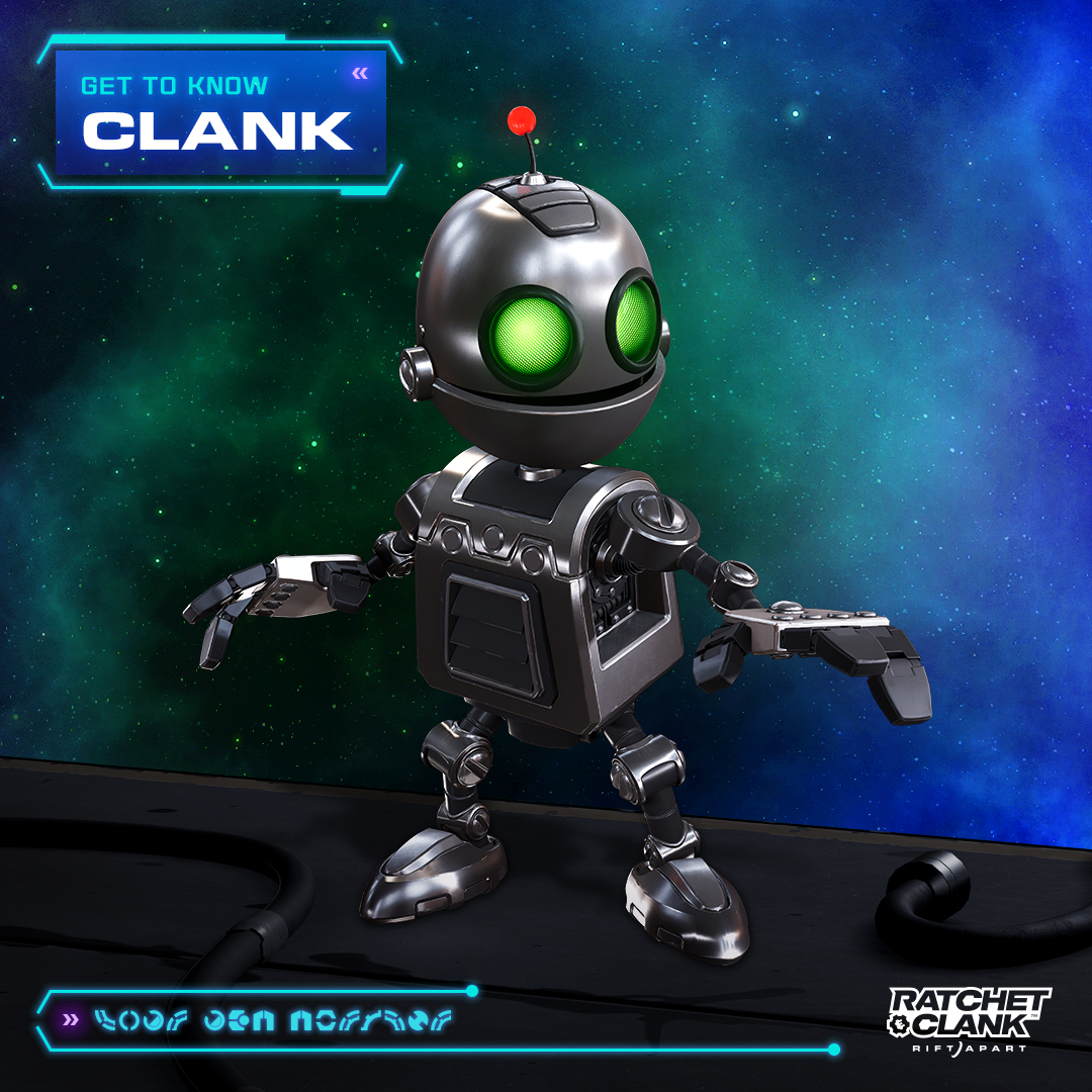 Se nogle af Clanks opgraderinger her fra Ratchet & Clank: Rift Apart