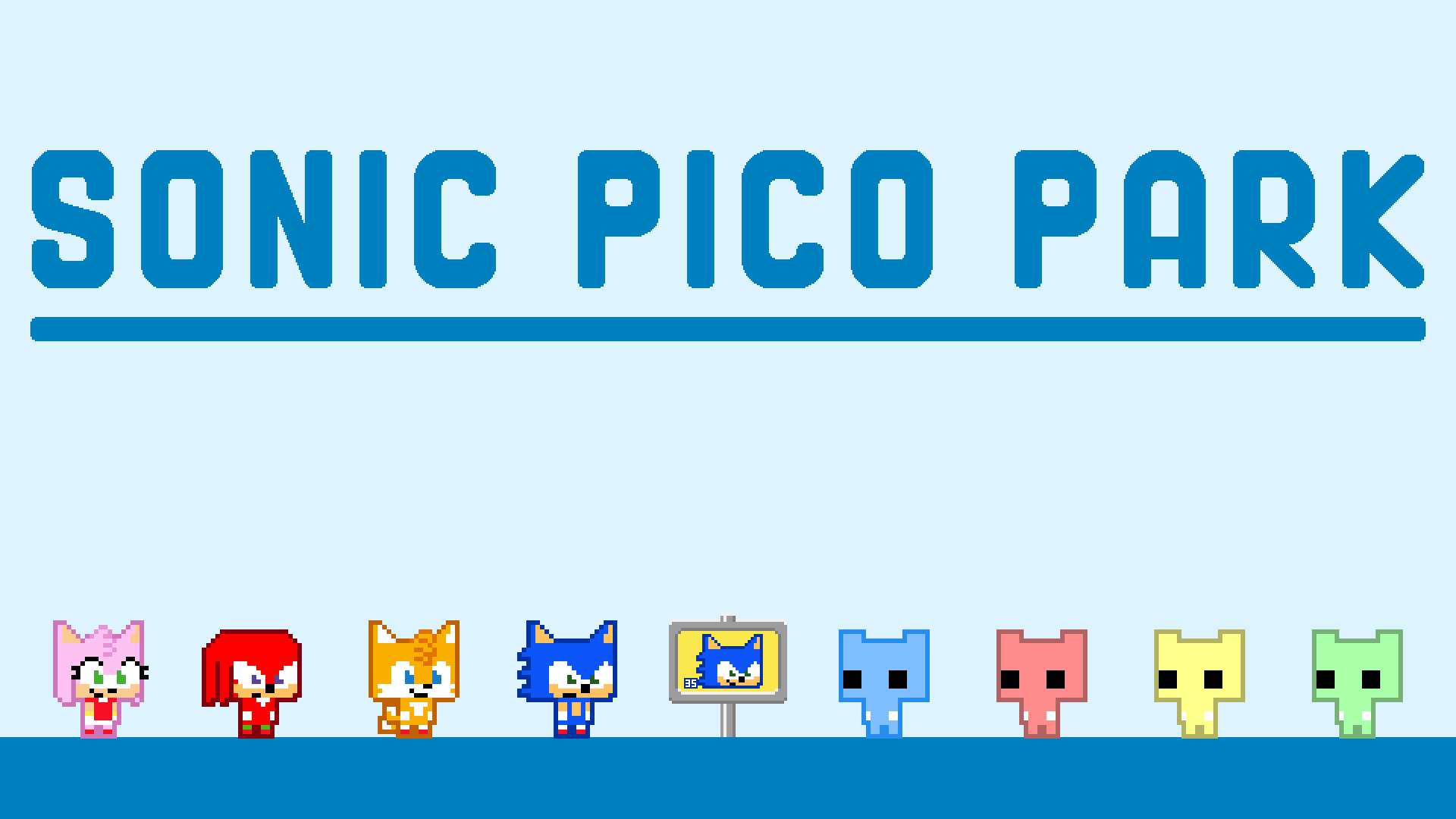 Sonic Pico Park byder på tempofyldt co-op action med 8-bit grafik