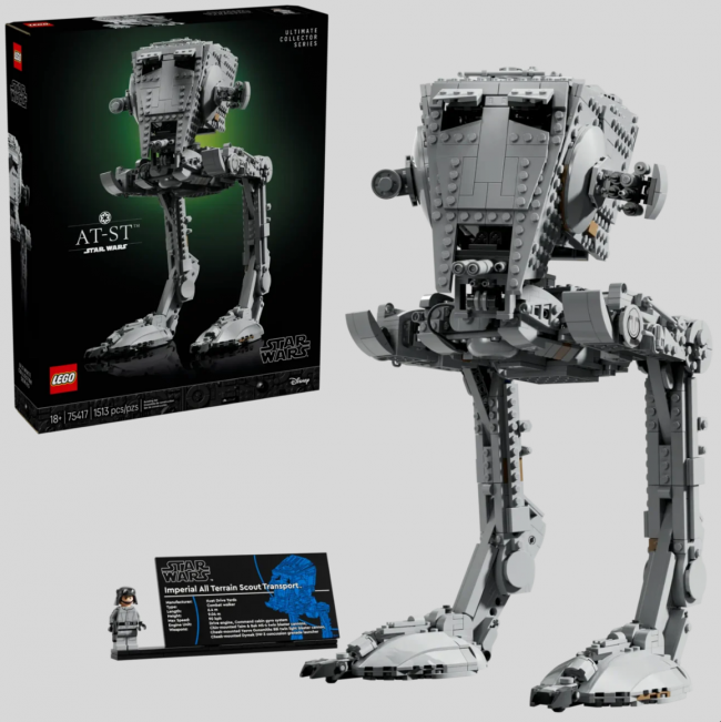 AT-ST tager rampelyset i det nyeste Lego Star Wars UCS-sæt - - Gamereactor