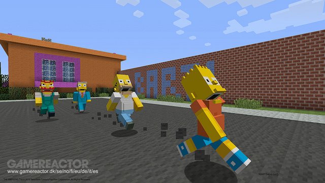 The Simpsons kommer til Minecraft