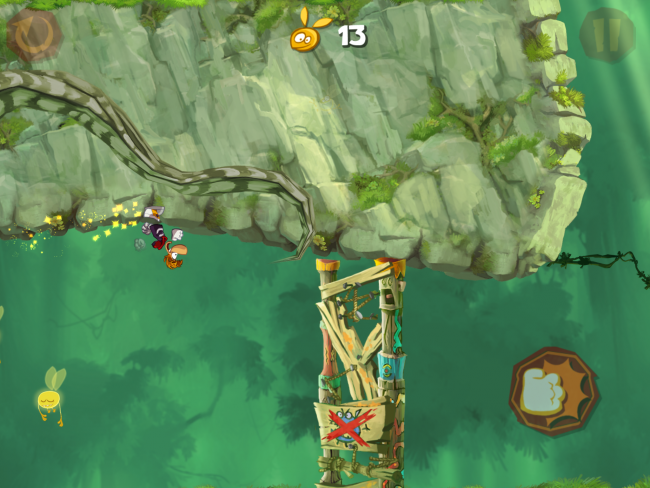 Rayman Jungle Run Anmeldelse - Gamereactor - Rayman: Jungle Run ...