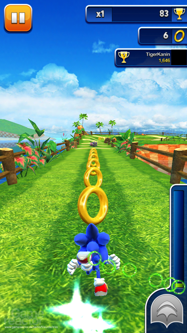 Sonic Dash Anmeldelse - Gamereactor