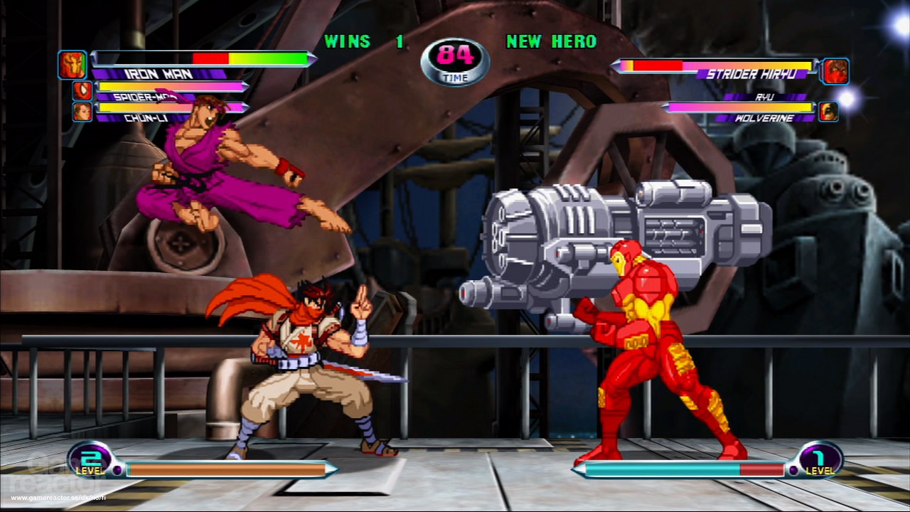 Marvel vs. Capcom 2: New Age of Heroes Anmeldelse - Gamereactor - Marvel vs Capcom 2: New Age of ...