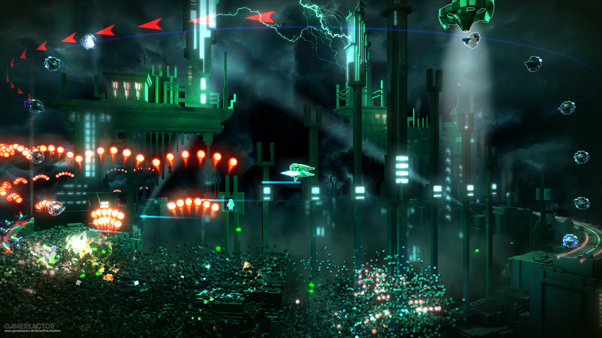 Resogun Anmeldelse - Gamereactor