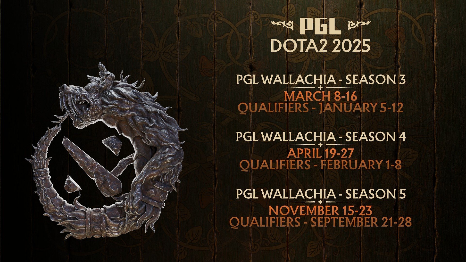 PGL annoncerer tre Valakia-begivenheder for 2025 - Dota 2 - Gamereactor