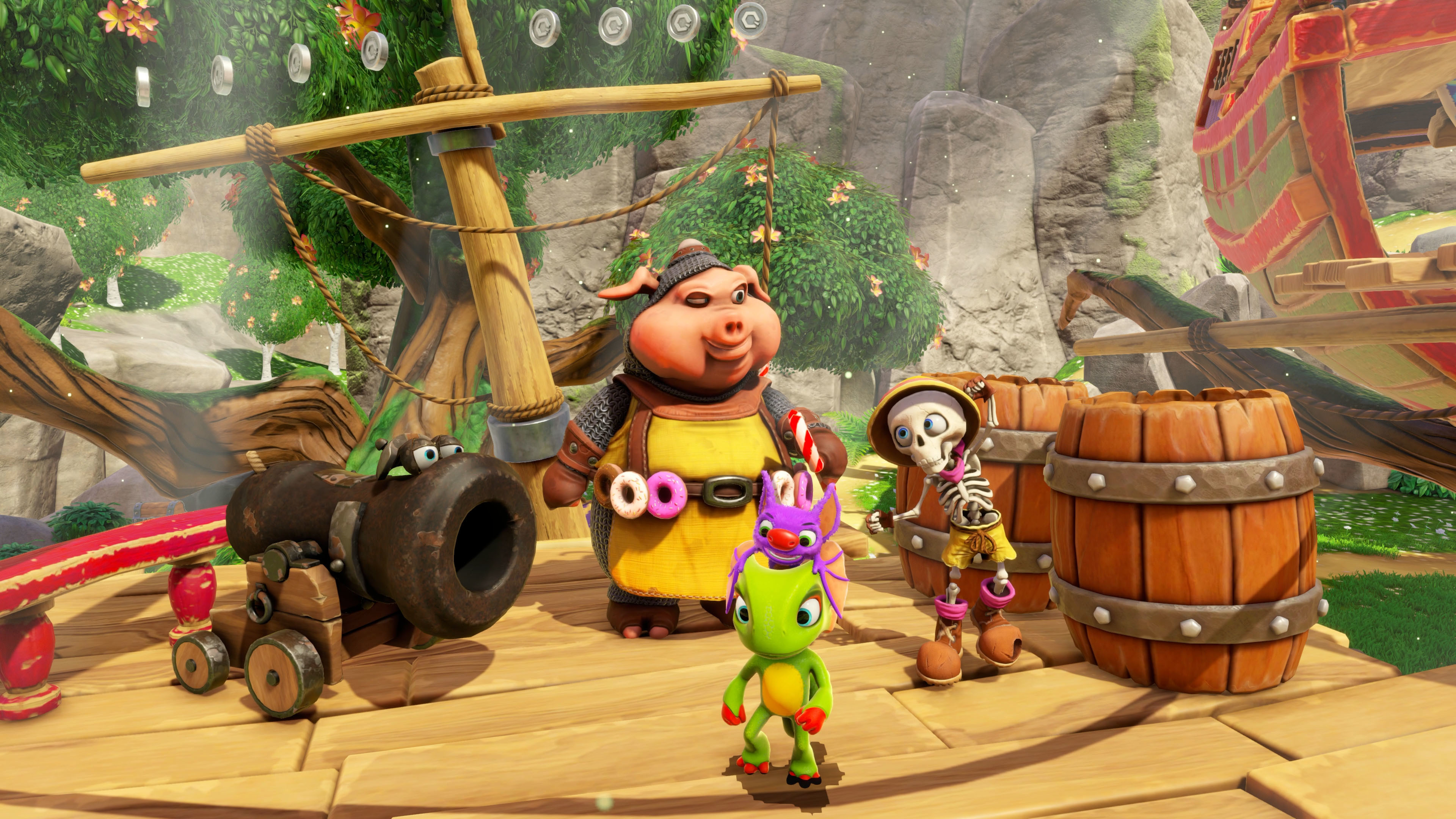 Rextro the Dinosaur får otte opgraderede mini-arkadespil i Yooka-Replaylee