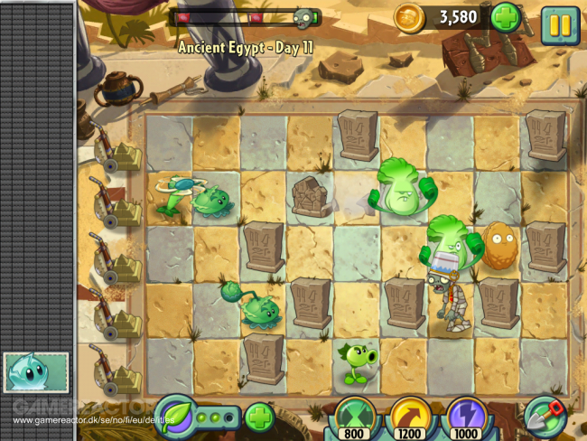 Plants vs. Zombies 2: It's About Time Anmeldelse - Gamereactor - Plants vs Zombies 2: It's About ...