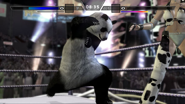 Frække tøser i Rumble Roses XX