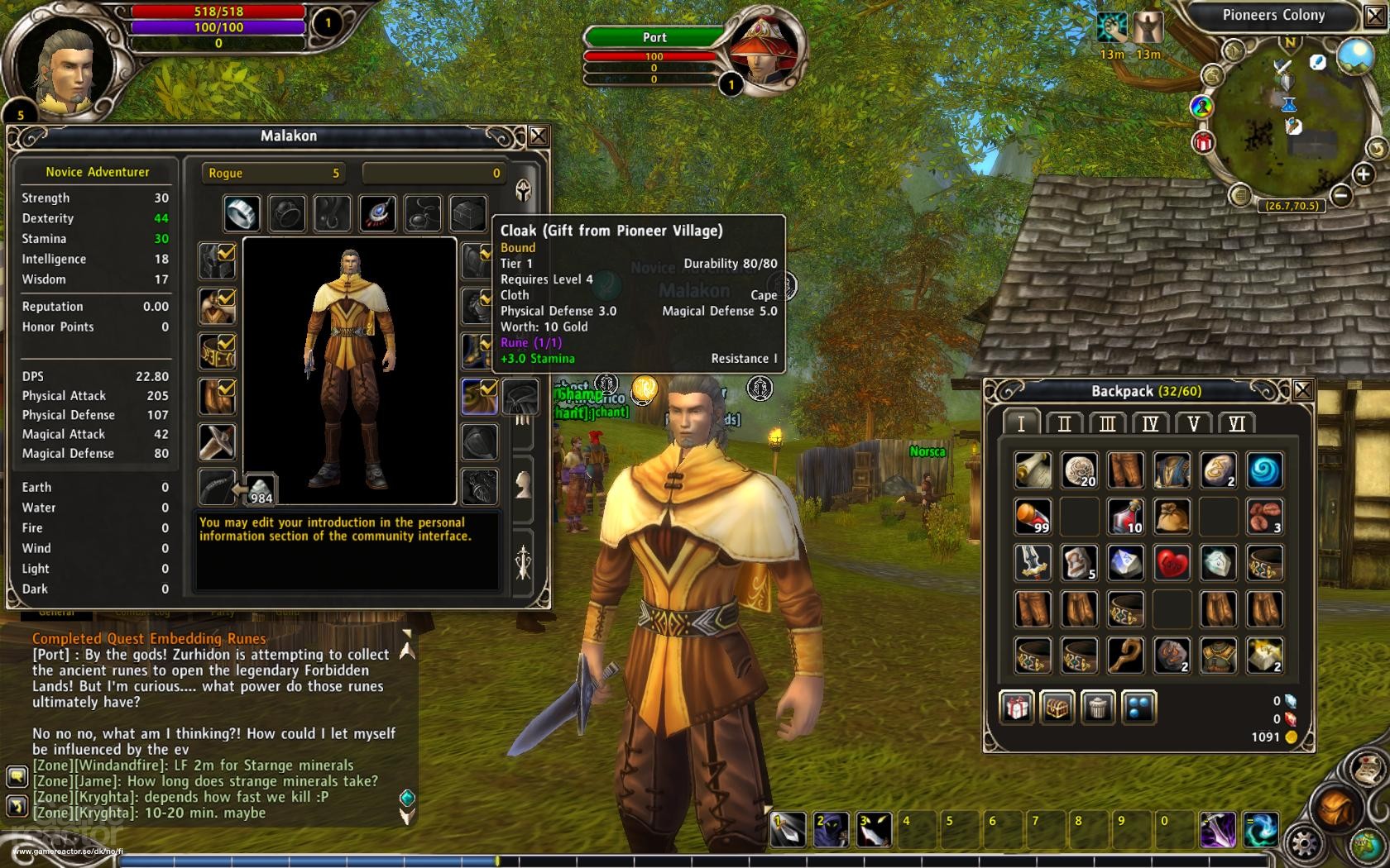 Runes of Magic Anmeldelse - Gamereactor