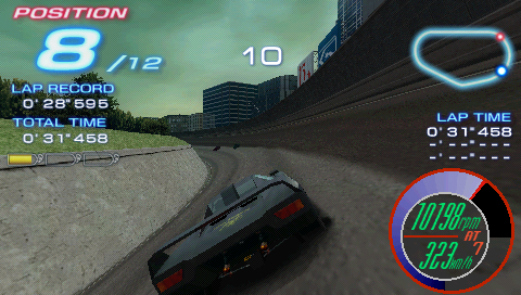 Ridge Racer 2-screens