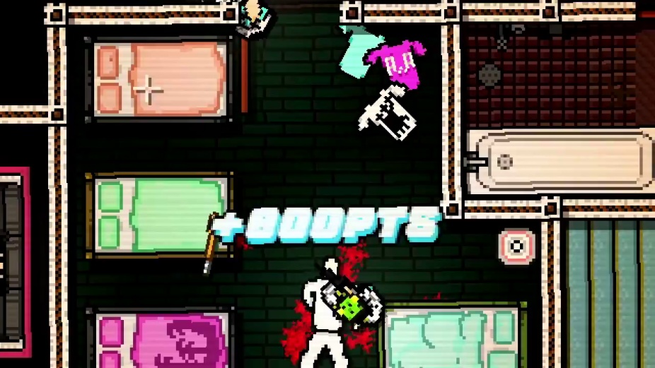 Møgbeskidt Hotline Miami-trailer